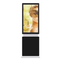 China 43-Inch Free Standing Rotating Kiosk with 1920x1080 Full HD Display and 400 Nits Brightness for sale