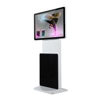 China 55 Inch Vertical Rotatable Android Kiosk with 1920x1080 FHD Display and 60000 Hour Lifespan for sale