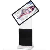 China 55 Inch Vertical Rotatable Android Kiosk with 1920x1080 FHD Display and 60000 Hour Lifespan for sale