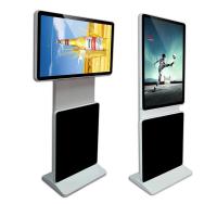 China 43-Inch Rotating Digital Signage Kiosk with 941.2×529.4mm Display Area and 400 Nits Brightness for Interactive Advertising for sale