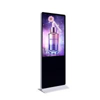 China 1080P Floor Standing LCD Advertising Display LED Backlight Multiple Languages for sale