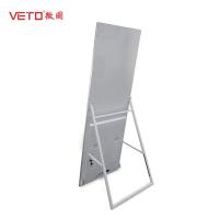 China Custom Size Portable Digital Signage Floor Stand with 1920×1080 HD Resolution - 43, 49, 55 Inch Options for sale