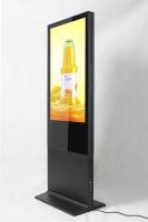 China 43 Inch Double Sided TFT LCD Digital Signage with 450cd/m² Brightness and 7cm Slim Profile for Indoor Commercial Advertising for sale