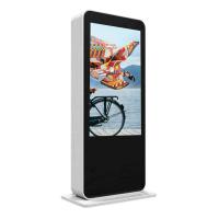China 65 Inch Outdoor Digital Totem with 2000 cd/m² Brightness and 3840×2160 Resolution - IP65 Waterproof LCD Display for sale