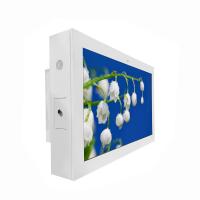 China 43 Inch Outdoor Wall Mount Digital Totem Display 941mm x 529mm IP65 Waterproof 2000cd/m² Brightness for sale