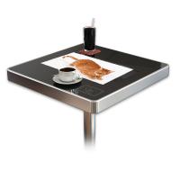 China 21.5 Inch Slim Interactive Touch Screen Coffee Table with 10-Point Capacitive Touch and 10W Wireless Charging for sale