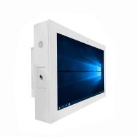 China 32 Inch Outdoor Digital Signage Totem with 2000 Nits Brightness and 60000 Hours Lifespan for sale