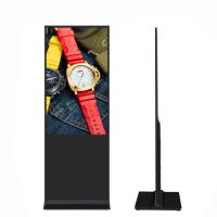 China VETO 65 Inch Indoor Android LCD Advertising Player 4k Floor Stand Touch Screen Digital Signage for sale