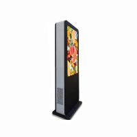 China 43-Inch Outdoor Touch Screen Kiosk with 2000cd/m² Brightness and IP65 Waterproof Rating for Digital Signage for sale