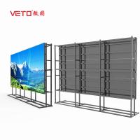 China Dustproof Commercial Video Wall 4×4 Floor Stand 3.5mm Bezel Wide Viewing Angle for sale