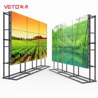 China LCD HD 3x3 Video Wall 3840x2160 Large Format Vivid Image Layout 60000 Hours Life for sale