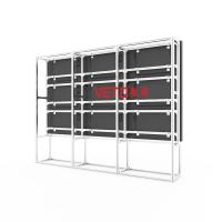 China 3x3 LCD Video Wall Display with 1.8mm Ultra Narrow Bezel, 3840x2160 Resolution, 500 cd/㎡ Brightness for sale