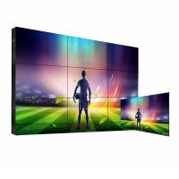 China 55 Inch Wall Mount LCD Video Wall 1920x1080 Resolution 1.7mm Narrow Bezel 500cd/m² Brightness for sale
