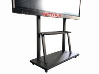 China 55 Inch Infrared Touch Smart Interactive Whiteboard with 500 Nits Brightness and 10-Point Gesture Control for sale