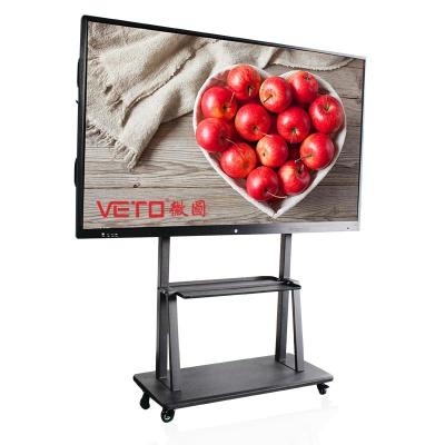 China 86 Inch Smart Interactive Digital Whiteboard with 1920×1080 FHD Display and 60,000 Hour Lifespan for sale
