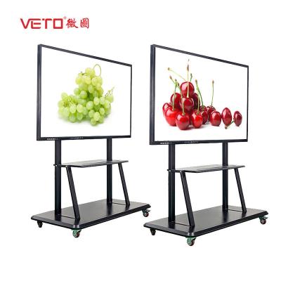 China 86 Inch All-in-One PC Touch Screen Interactive Smart Board with 1920x1080 Resolution and 400 cd/m² Brightness for sale