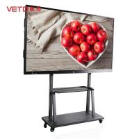 China 86 Inch All-in-One PC Touch Screen Interactive Smart Board with 1920x1080 Resolution and 400 cd/m² Brightness for sale