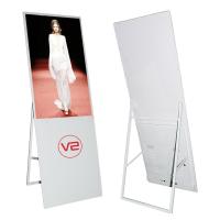 China WIFI Portable Digital Signage 10 Points Touch Screen Security Anti Theft for sale