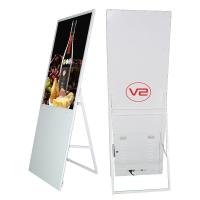 China Portable Android Digital Ad Display Floor Stand Indoor 450 Cd/M² High Brightness for sale