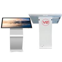 China 43 Inch 1080P Full HD Floor Standing Touch Screen Kiosk with 1920×1080 Resolution and 450 cd/m² Brightness for sale