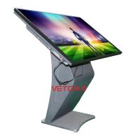 China 55-Inch Shopping Mall Touch Screen Kiosk with 1920x1080 Resolution and 450 Nits Brightness for sale