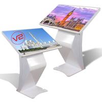 China 43-inch UHD LCD All-in-One Touch Screen Kiosk with 1920x1080 Resolution and 450 cd/m² Brightness for sale