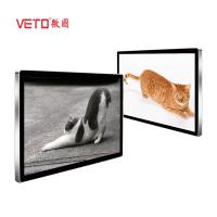 China 49 Inch 10-Point IR Touch Wall Advertising Display with 450 Nits Brightness and 178° Viewing Angle for sale