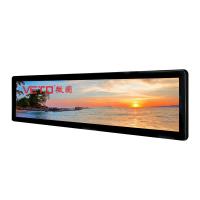 China 19.5 Inch Ultra Thin Stretched LCD Panel for Supermarket Shelves - 1920x540 Resolution, 450cd/m² Brightness for sale
