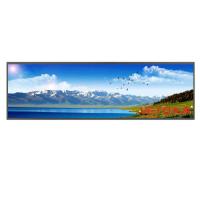 China 19.5 Inch Ultra Thin Stretched LCD Panel for Supermarket Shelves - 1920x540 Resolution, 450cd/m² Brightness for sale