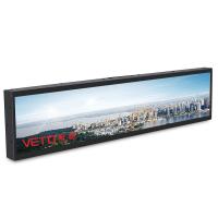 China Indoor Commercial Stretched Bar LCD Display 450 Nits Vivid Image Layout for sale