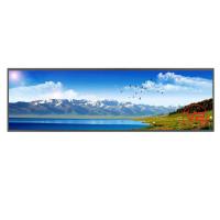 China 38 Inch Wall Mounted Stretched Bar LCD Display with Android System - 1920×540 Resolution, 450 cd/m² Brightness for sale