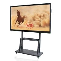 China Interactive LCD Advertising Display Whiteboard Full Color 1516*940*100mm for sale