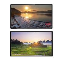 China Store HD LCD Advertising Display Wall Mounted 1209.6*680.4mm Multi Media Format for sale