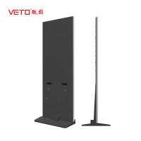 China Interactive Floor Standing Digital Signage 49 Inch Full HD 1920*1080 Vivid Image Layout for sale
