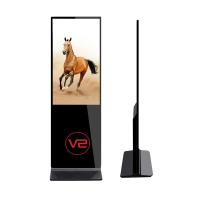 China 49 Inch Floor Standing Digital Signage Display for Car Shops - 1920x1080 Full HD, 350 cd/m² Brightness for sale