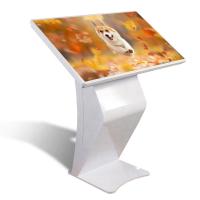 China 43 49 55 Inch Floor Standing Interactive Touch Screen Kiosk 4K Type Base Monitor for sale