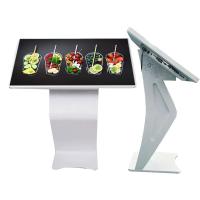 China 4K Indoor LCD Information Floor Standing Interactive Kiosk For Self Service for sale