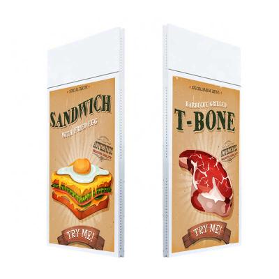 China 55 Inch Double-Sided LCD Digital Signage Display 450-700 Nits Brightness 1920x1080 Resolution for sale