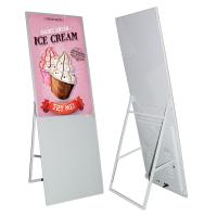 China 49 Inch Floor Stand Android Digital Signage with 1920×1080 FHD Resolution and Wide Viewing Angle for sale