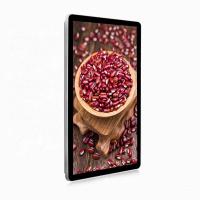 China Wifi 1080P 75 Inch LCD Wall Mounted Advertising Display UHD Resolution 400cd/m² for sale