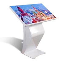 China 43-inch Interactive Touch Screen Kiosk with 0.284mm Pixel Pitch and 1080P Full HD Resolution for Public Information Display for sale