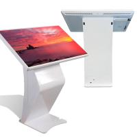 China 43-inch Interactive Touch Screen Kiosk with 0.284mm Pixel Pitch and 1080P Full HD Resolution for Public Information Display for sale