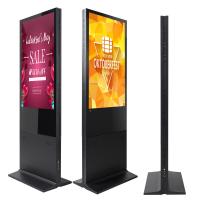 China 43 Inch Double Sided Digital Signage LCD Display 1920×1080 Full HD with 450 cd/m² Brightness for Indoor Advertising for sale