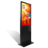 China 43 Inch Double Sided Digital Signage LCD Display 1920×1080 Full HD with 450 cd/m² Brightness for Indoor Advertising for sale