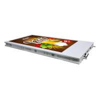 China 55-inch High Brightness Dual Screen Digital Advertising Display - 450 cd/m² Brightness, 1920x1080 Resolution for sale