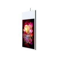 China 55-inch High Brightness Dual Screen Digital Advertising Display - 450 cd/m² Brightness, 1920x1080 Resolution for sale