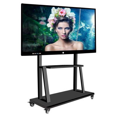 China 86-inch 4K Smart Interactive Whiteboard with 10-Point Touch and Dual OS for Meeting Rooms for sale