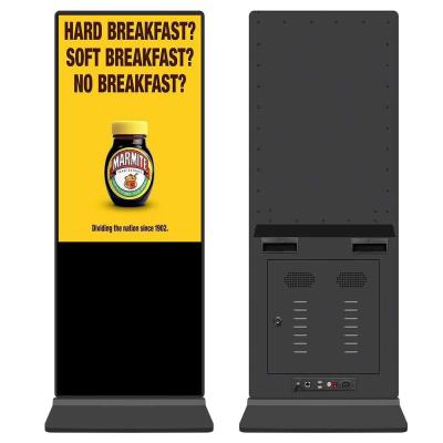 China VETO 43 Inch Android Floor Standing Digital Signage LCD Totem with 1920x1080 Resolution and 400 cd/m² Brightness for sale