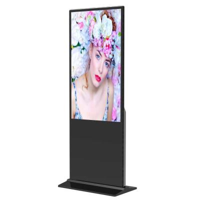 China 55 Inch Standalone Digital Signage LCD Advertising Player with 1080P Resolution and 50,000 Hour Lifespan for Restaurants for sale