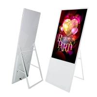 China 55 inch customize LCD 4k screen ultra thin portable digital signage for advertising for sale